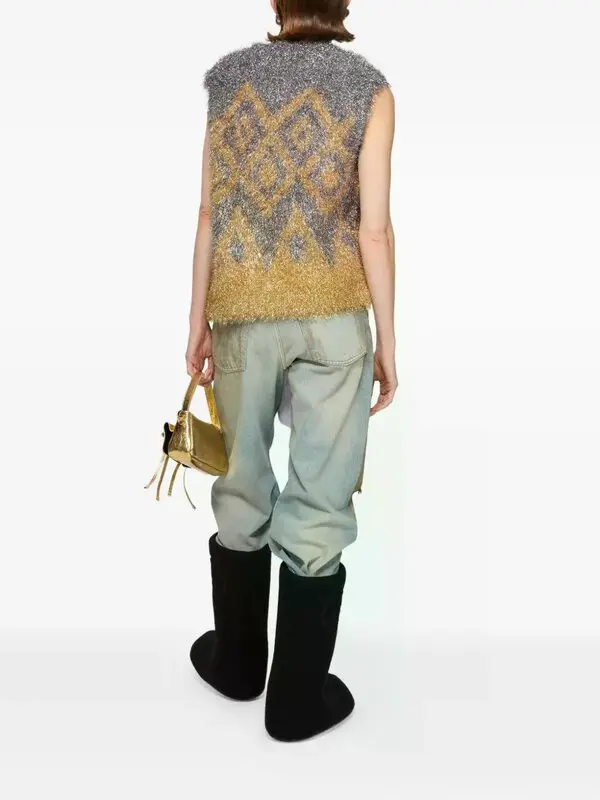 Acne Studios Geometric-pattern Vest