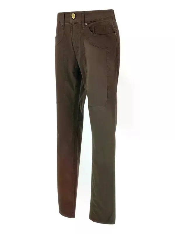 JECKERSON John Five-pocket Trousers - Brown