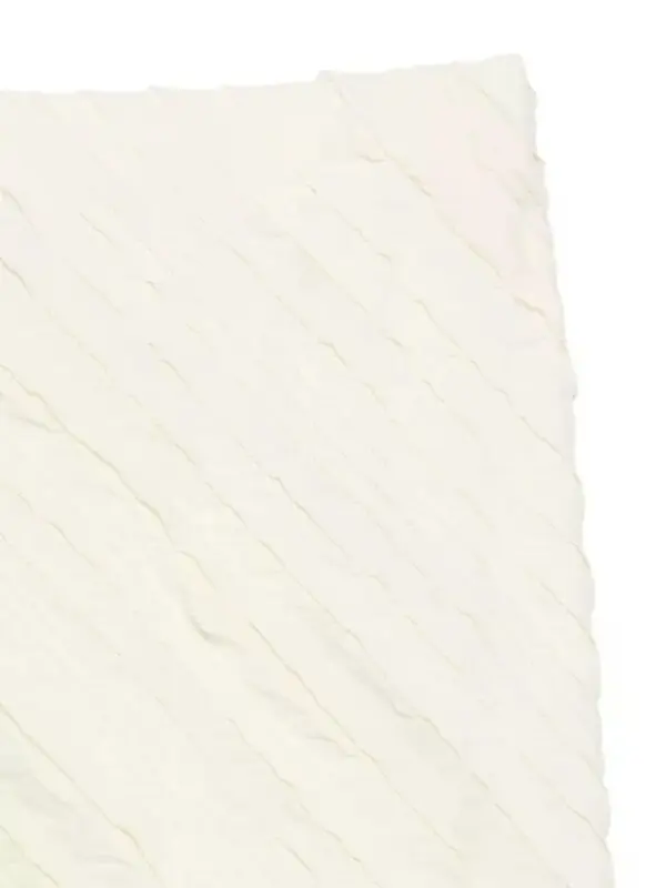Christian Wijnants Simbi Textured Midi Skirt - Neutrals
