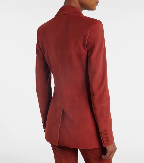 Gabriela Hearst Leiva Suede Blazer
