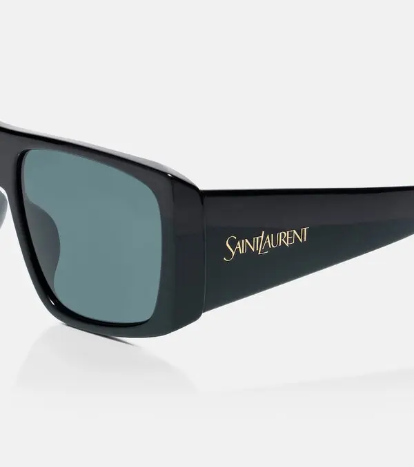 Saint Laurent Flat-top Sunglasses - Black