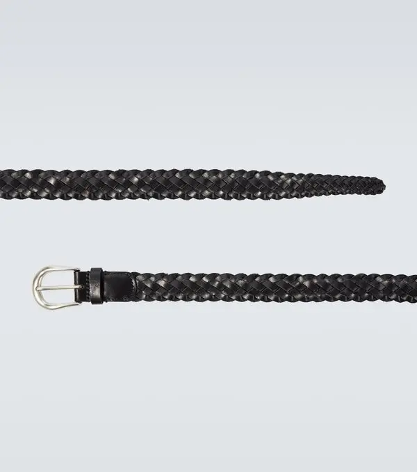 Studio Nicholson X Aaron Levine Braided Leather Belt