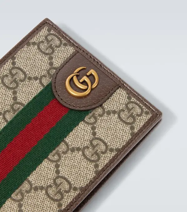 Gucci Ophidia Gg Canvas Bifold Wallet
