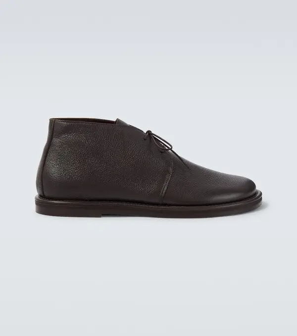 Studio Nicholson Leather Desert Boots - Brown