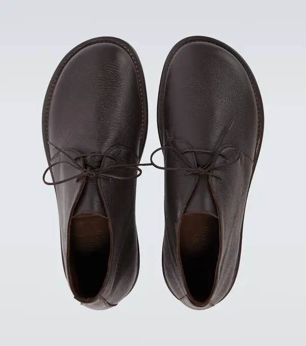 Studio Nicholson Leather Desert Boots - Brown