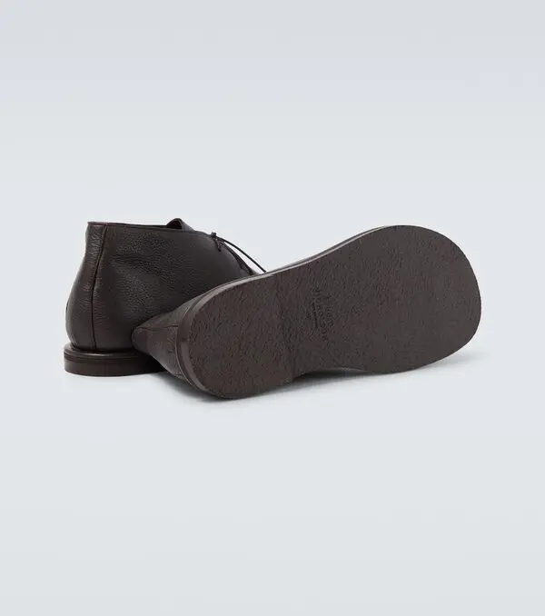 Studio Nicholson Leather Desert Boots - Brown