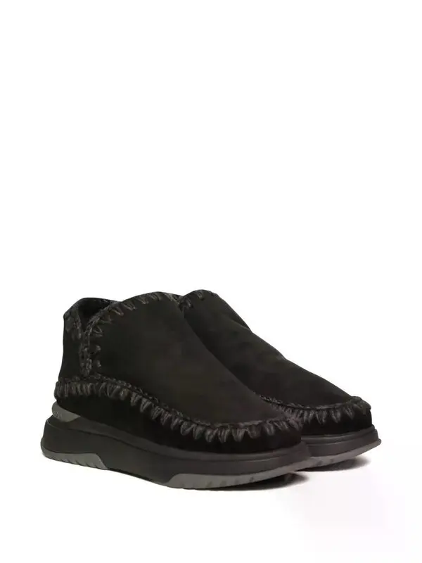 Mou Double-face Sheepskin Slip-on Sneakers