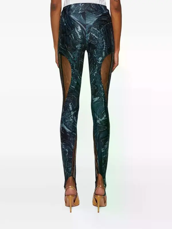MUGLER Illusion Leggings