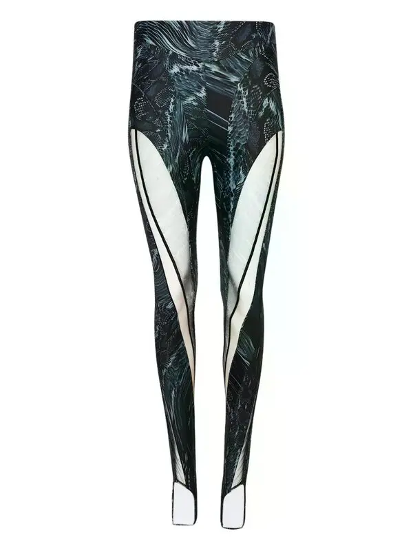 MUGLER Illusion Leggings