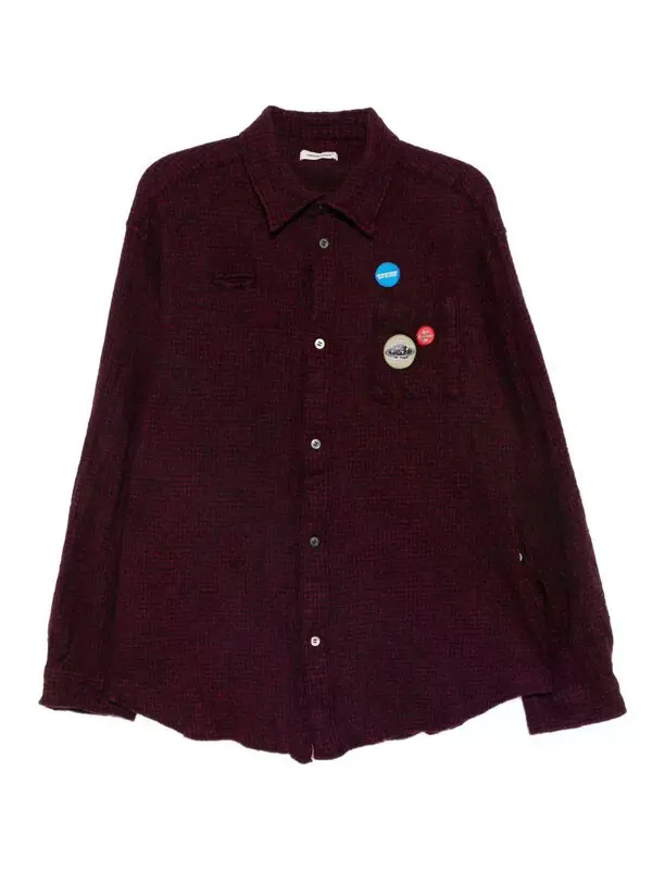 Undercover Logo-embroidered Shirt
