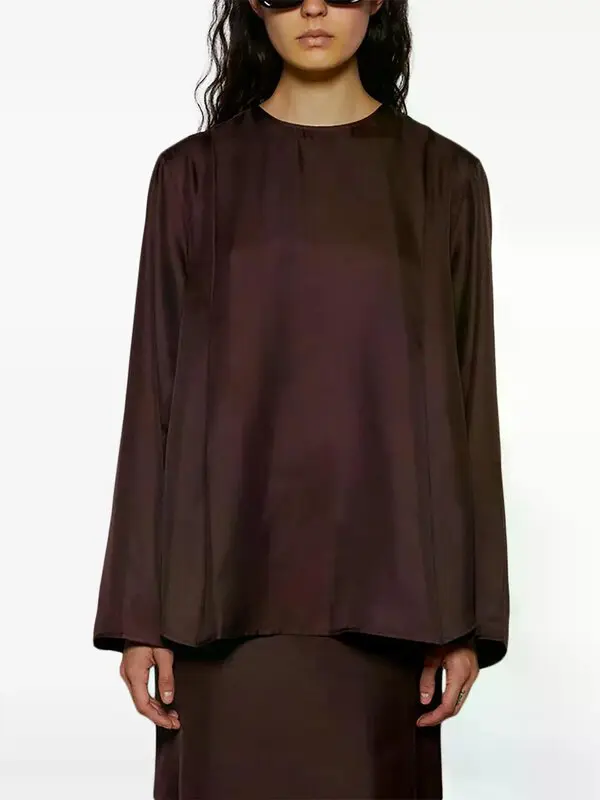 Loulou De Saison Adalyn Silk Blouse