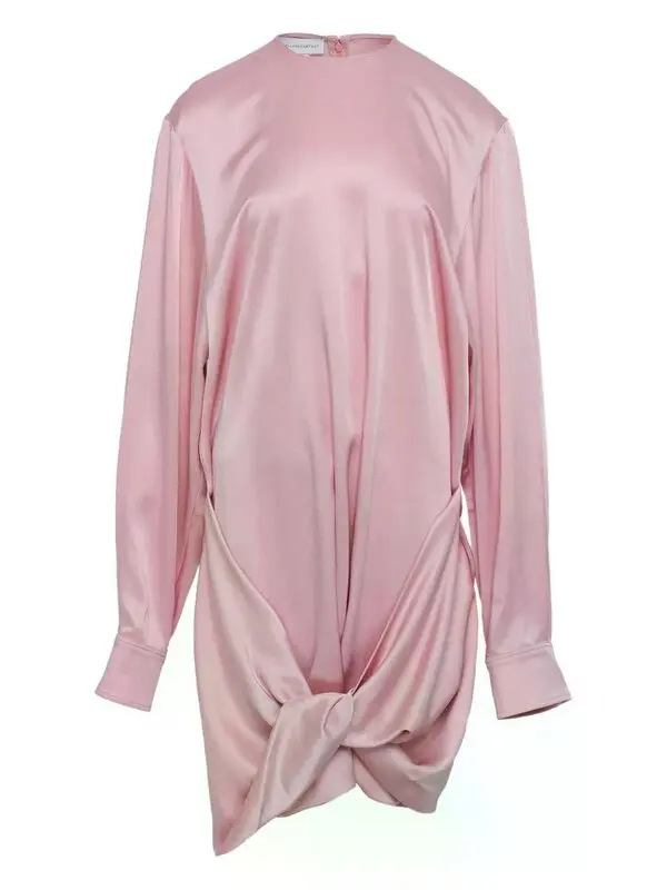 Stella McCartney Mini Dress With Twist Detail - Pink