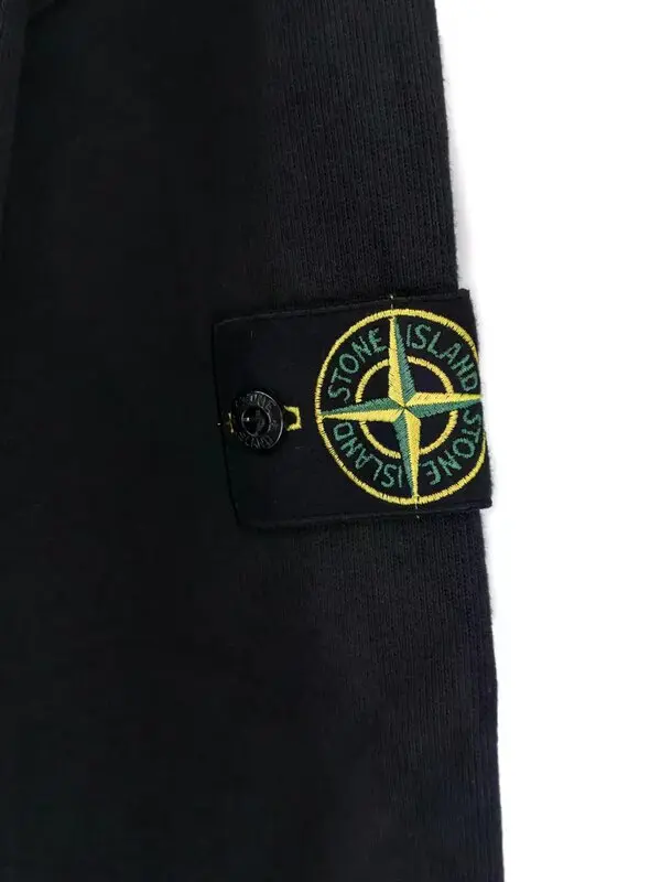 Stone Island Logo-patch Zip-up Hoodie