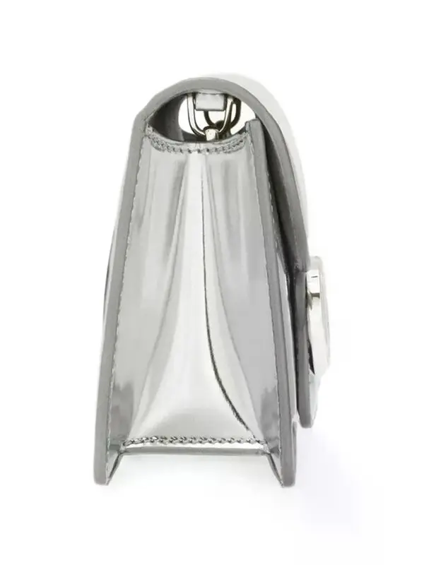 FERRAGAMO Mini Crystal-embellished Gancini Clutch Bag
