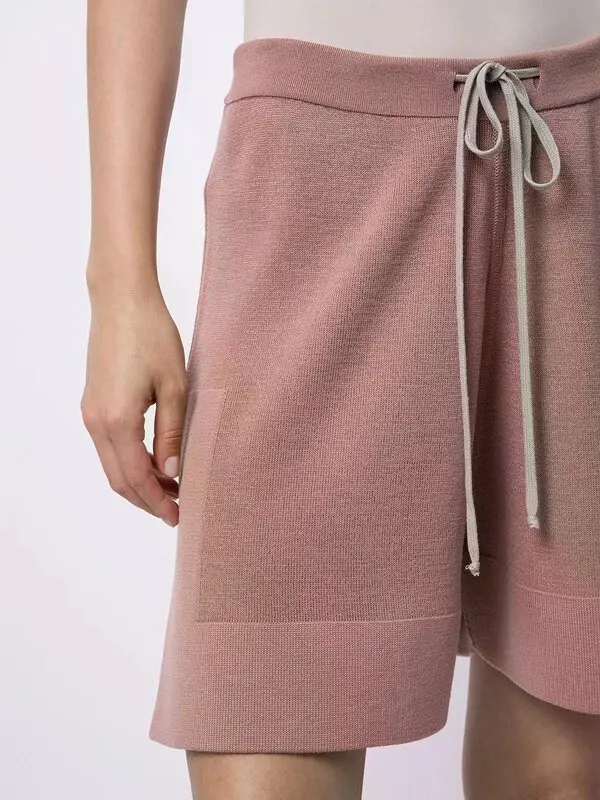 Rick Owens Knitted Knee-length Shorts