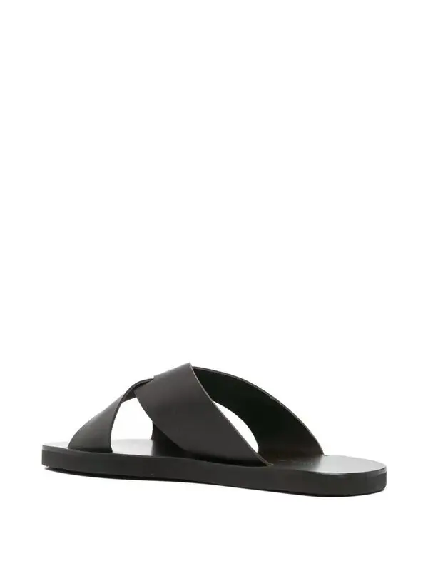 ANCIENT GREEK SANDALS Bios Criss-cross Sandals - Brown