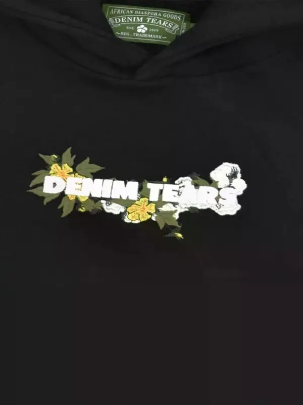 DENIM TEARS Embroidered Logo Hoodie