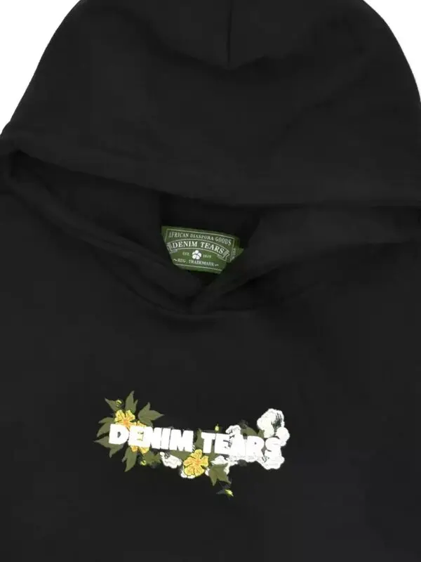 DENIM TEARS Embroidered Logo Hoodie