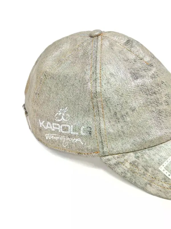 DIESEL® X Karol G Logo-detail Metallic-effect Cap