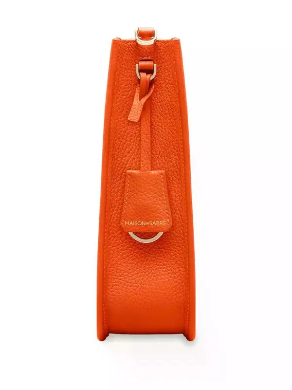 MAISON DE SABRE Leather Saddle Bag - Orange