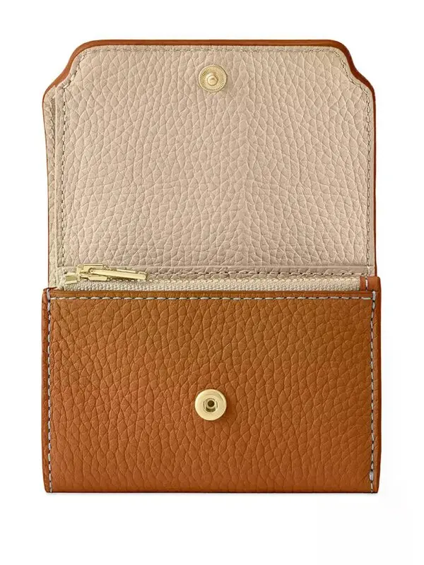 MAISON DE SABRE Leather Trifold Wallet - Brown