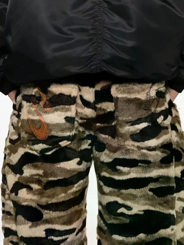 PDF Belt-loop Camouflage Shorts