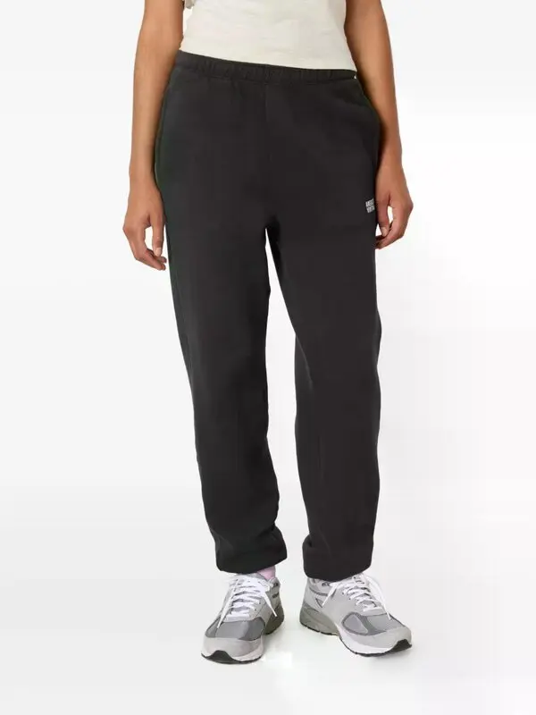 American Vintage Izubird Elasticated Track Pants - Black
