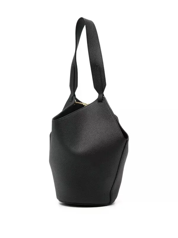Khaite Lotus Chain Mini Shoulder Bag - Black