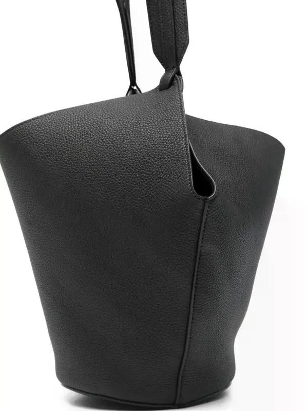 Khaite Lotus Chain Mini Shoulder Bag - Black