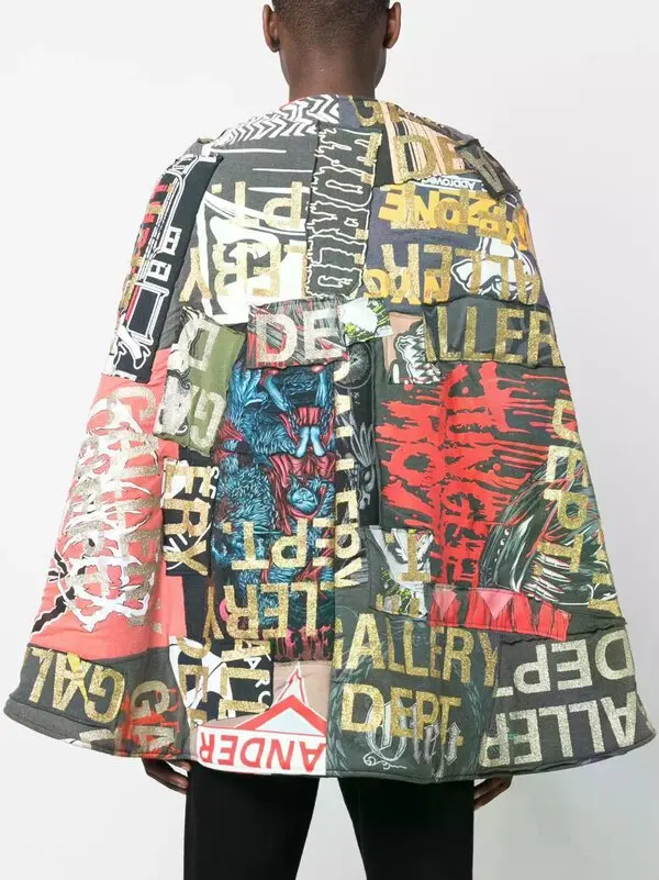 GALLERY DEPT. Patchwork Cotton Cape
