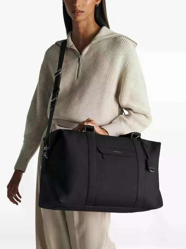 MAISON DE SABRE Leather Duffle Bag - Black