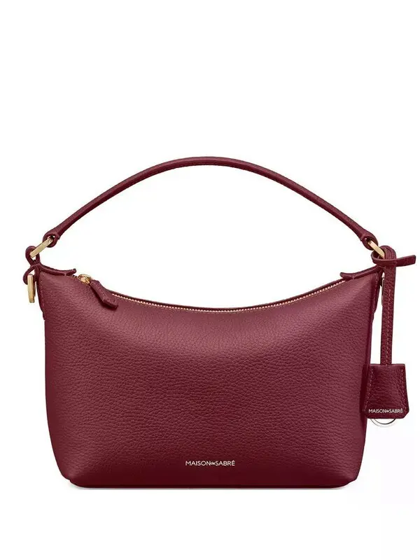 MAISON DE SABRE Small Leather Hobo - Red
