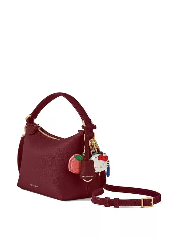 MAISON DE SABRE Small Leather Soft Hobo - Red