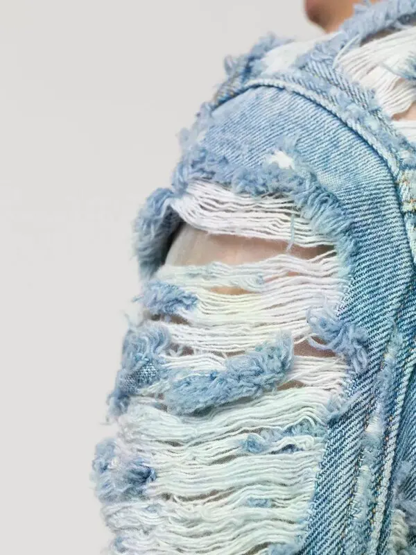 DIESEL® De-slimmy-fsc Cropped Denim Jacket
