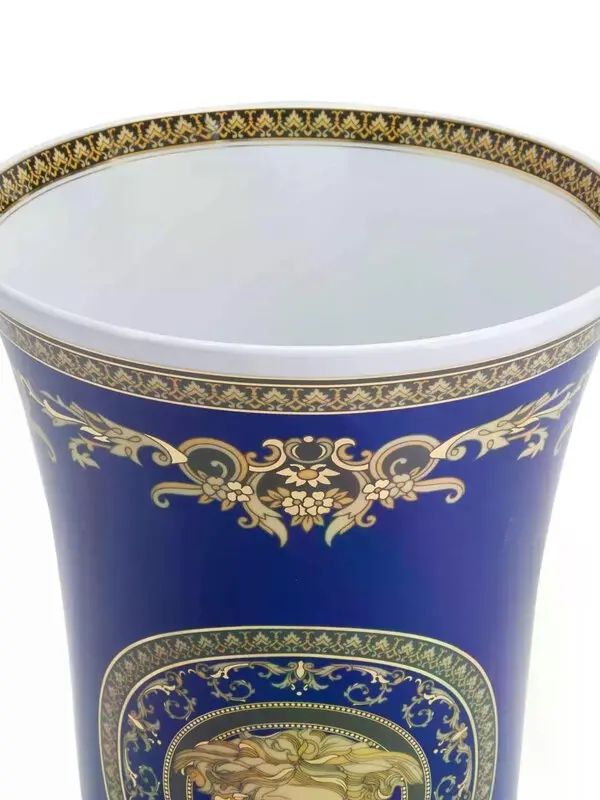 Versace Medusa Vase - Blue