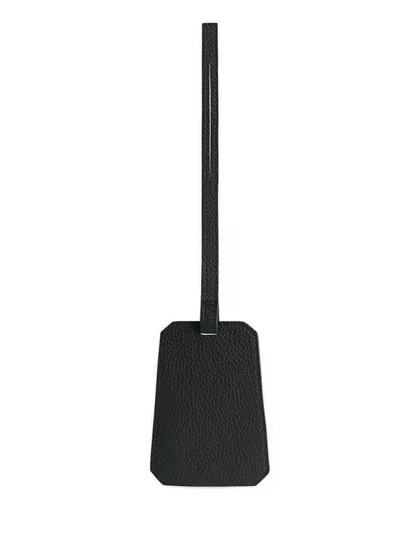 MAISON DE SABRE Leather Luggage Tag - Black