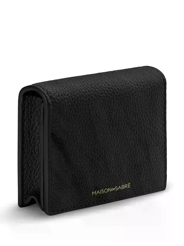MAISON DE SABRE Leather Card Case - Black