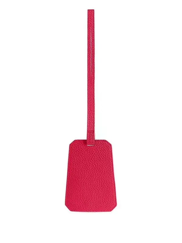 MAISON DE SABRE Leather Luggage Tag - Red
