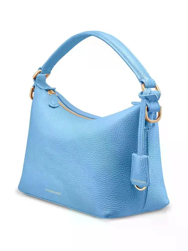 MAISON DE SABRE Small Leather Soft Hobo Bag - Blue