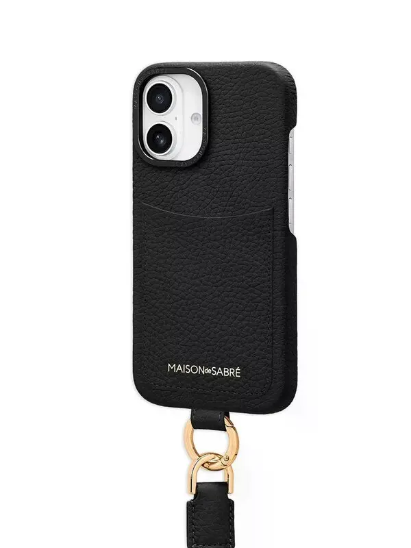 MAISON DE SABRE Card Slot Sling Iphone 16 Case