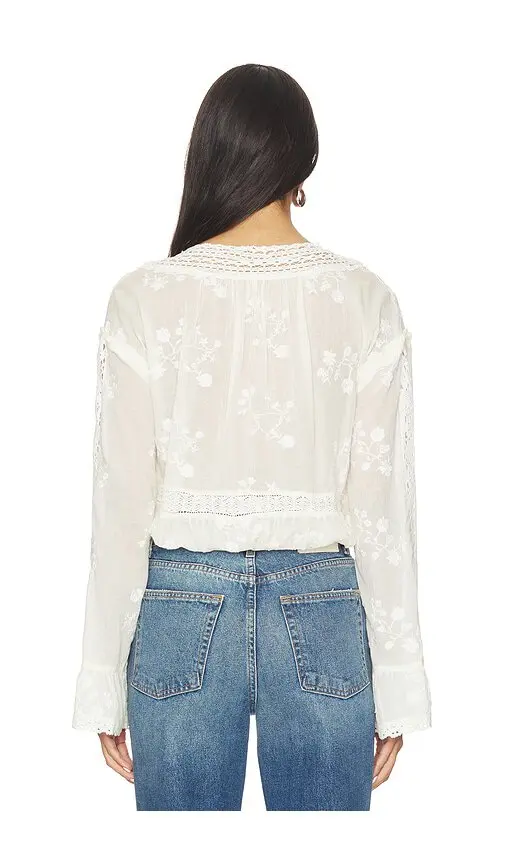 Free People Sweet Love Blouse