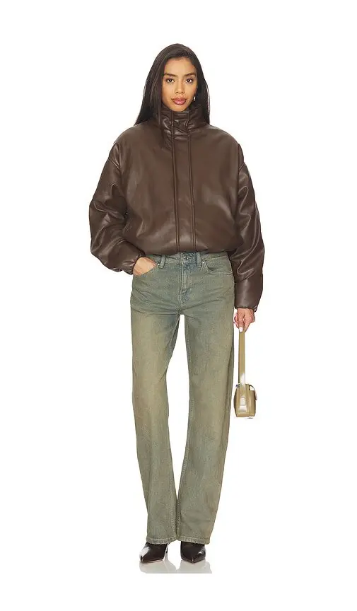 NAKEDVICE The Rohan Bomber Jacket - Brown