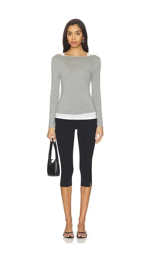 Miaou Amelia Top - Grey