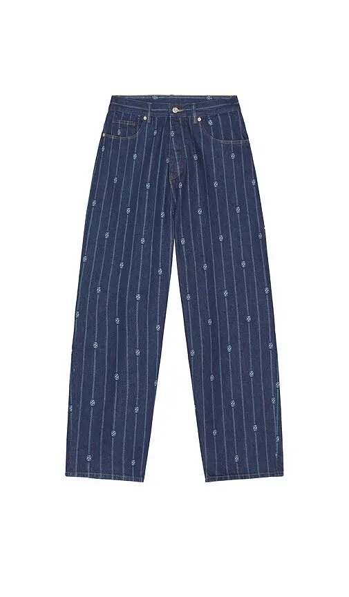DRÃ´LE DE MONSIEUR Drôle De Monsieur Monogram Baggy Jeans
