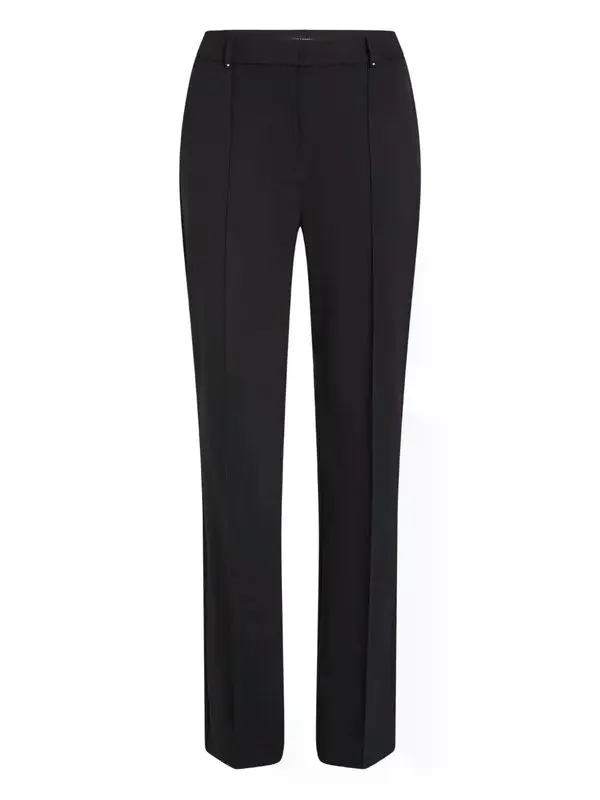 Karl Lagerfeld Tailored Pressed-crease Trousers - Black