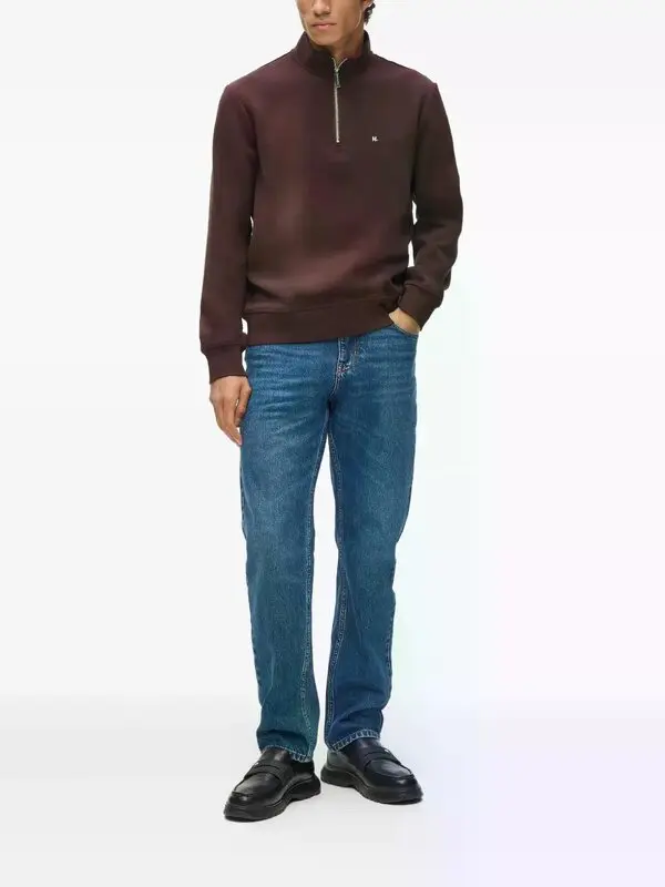 Karl Lagerfeld Zip-fastening Sweater - Brown
