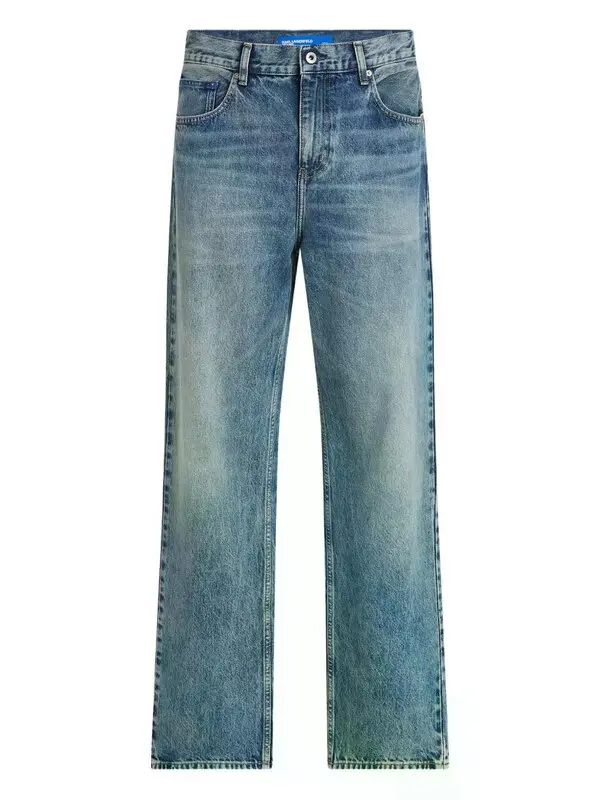 Karl Lagerfeld Five-pocket Straight Leg Jeans