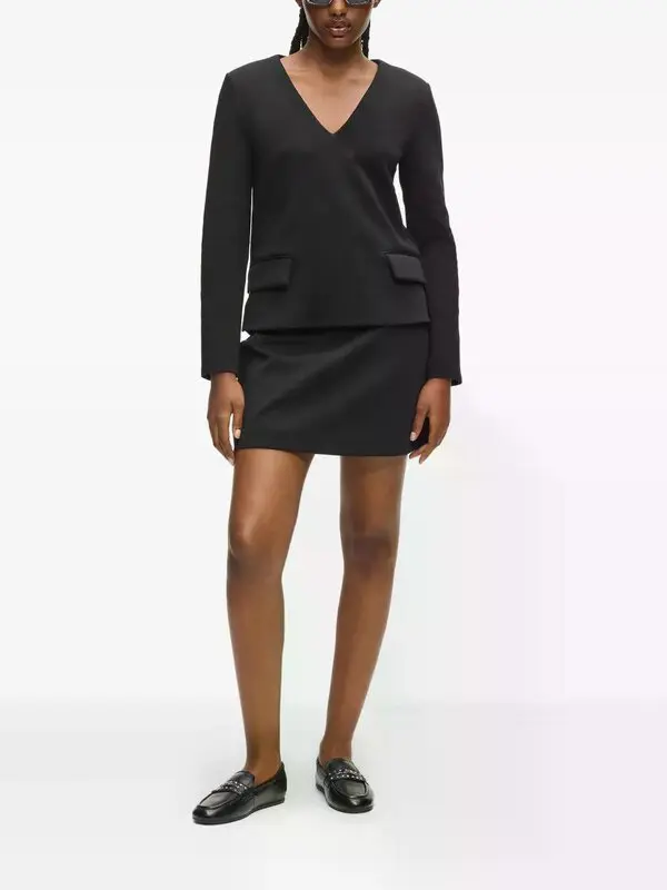 Karl Lagerfeld Flap-pocket Top