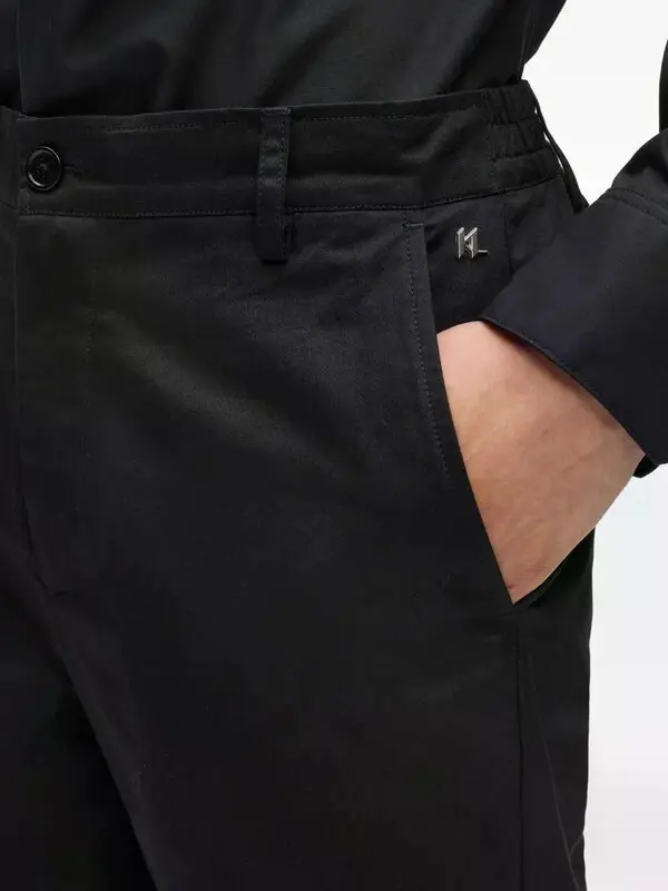 Karl Lagerfeld Logo Charm Trousers