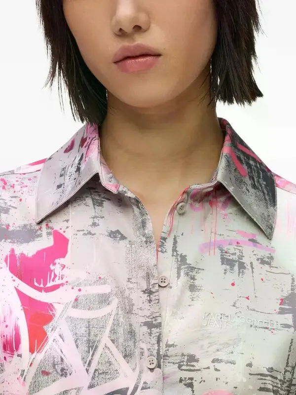 Karl Lagerfeld Printed Shirt